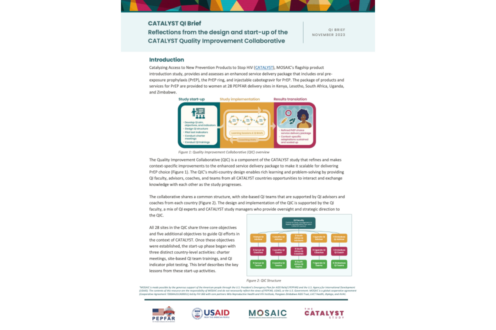 Quality Improvement Brief - PrEPWatch