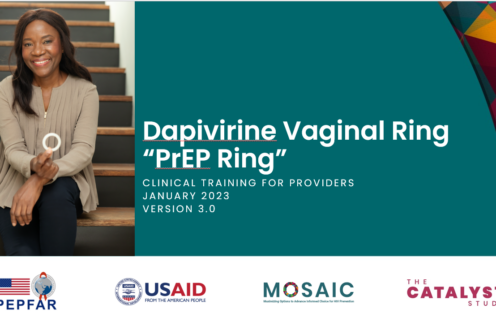 Dapivirine Vaginal Ring Clinical Training for Providers - PrEPWatch
