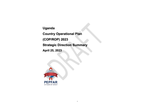 Uganda Strategic Direction Summary, 2023 - PrEPWatch