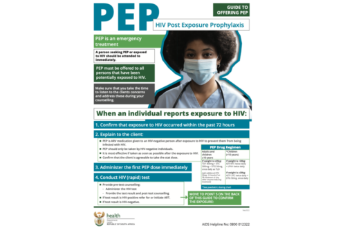 PEP Counseling Job Aid - PrEPWatch