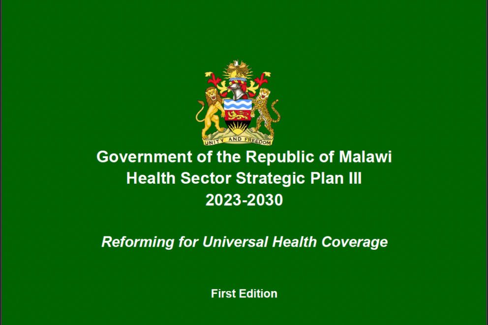Malawi Health Sector Strategic Plan III, 2023-2030 - PrEPWatch