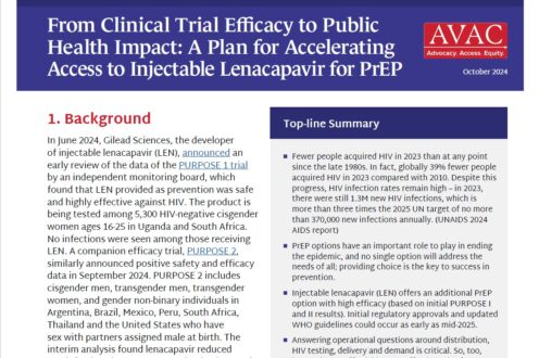 From Clinical Trial Efficacy to Public Health Impact: A plan for ...