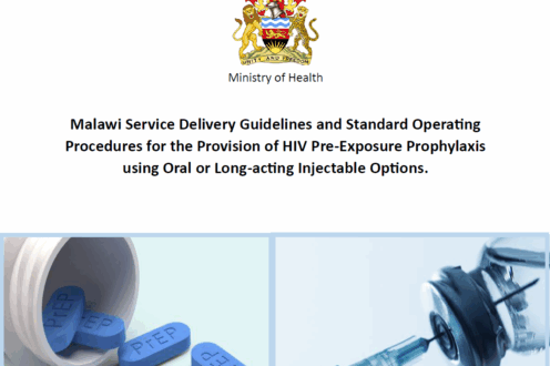 Malawi Service Delivery Guidelines and Standard Operating Procedures ...
